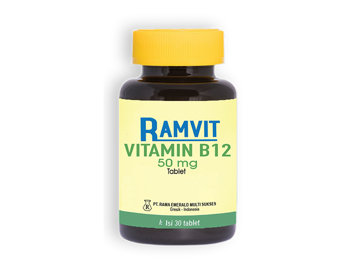 Ramvit Vitamin B12 Bottled - Rama Emerald Multi Sukses